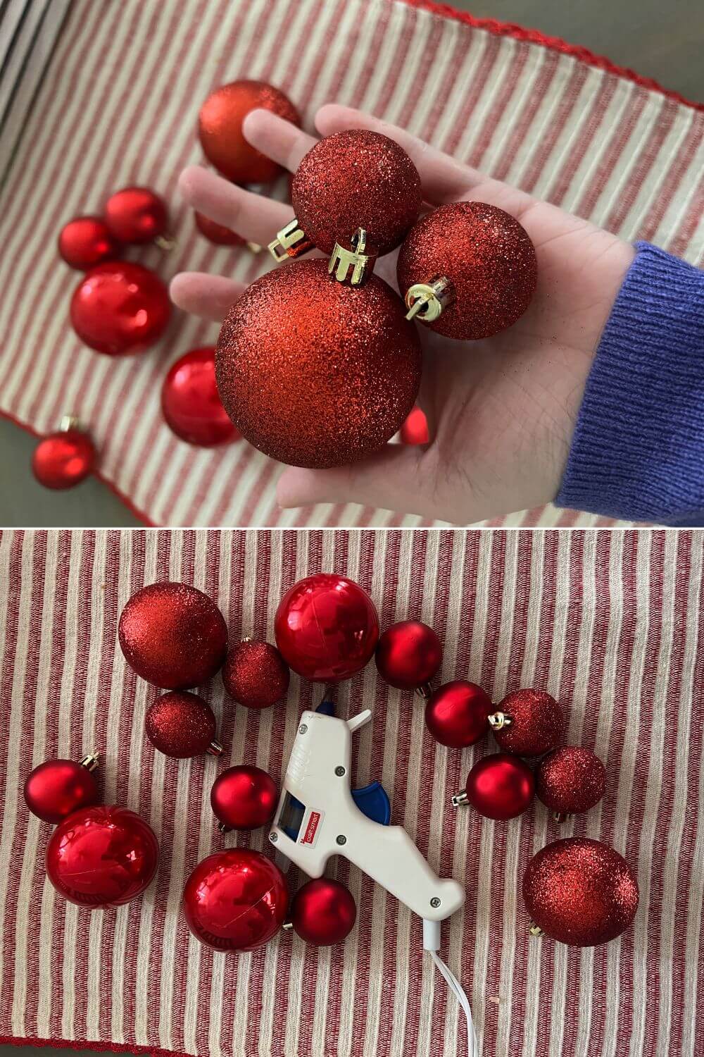 Disney DIY: Easy to Make Dollar Store Mickey Mouse Ornaments • The Park ...