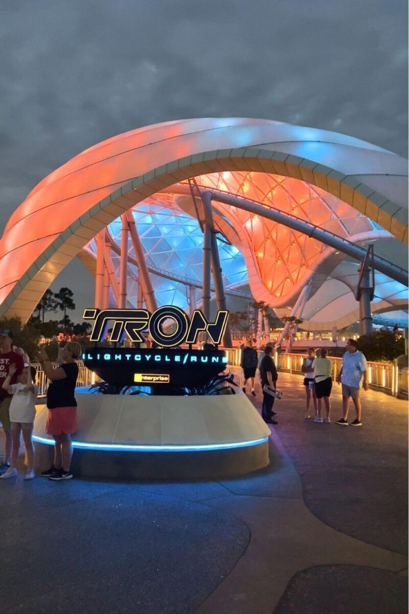 A Guide to TRON Lightcycle Run at Disney World's Magic Kingdom • The ...
