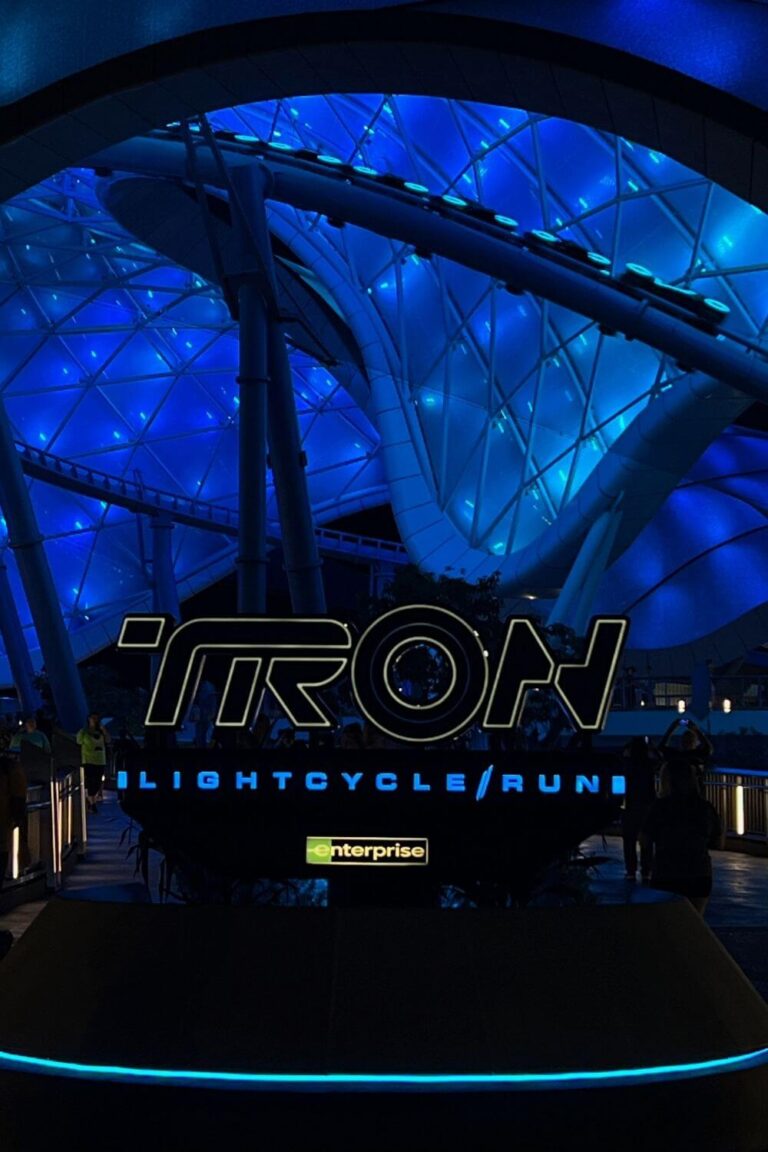 A Guide to TRON Lightcycle Run at Disney World's Magic Kingdom • The ...